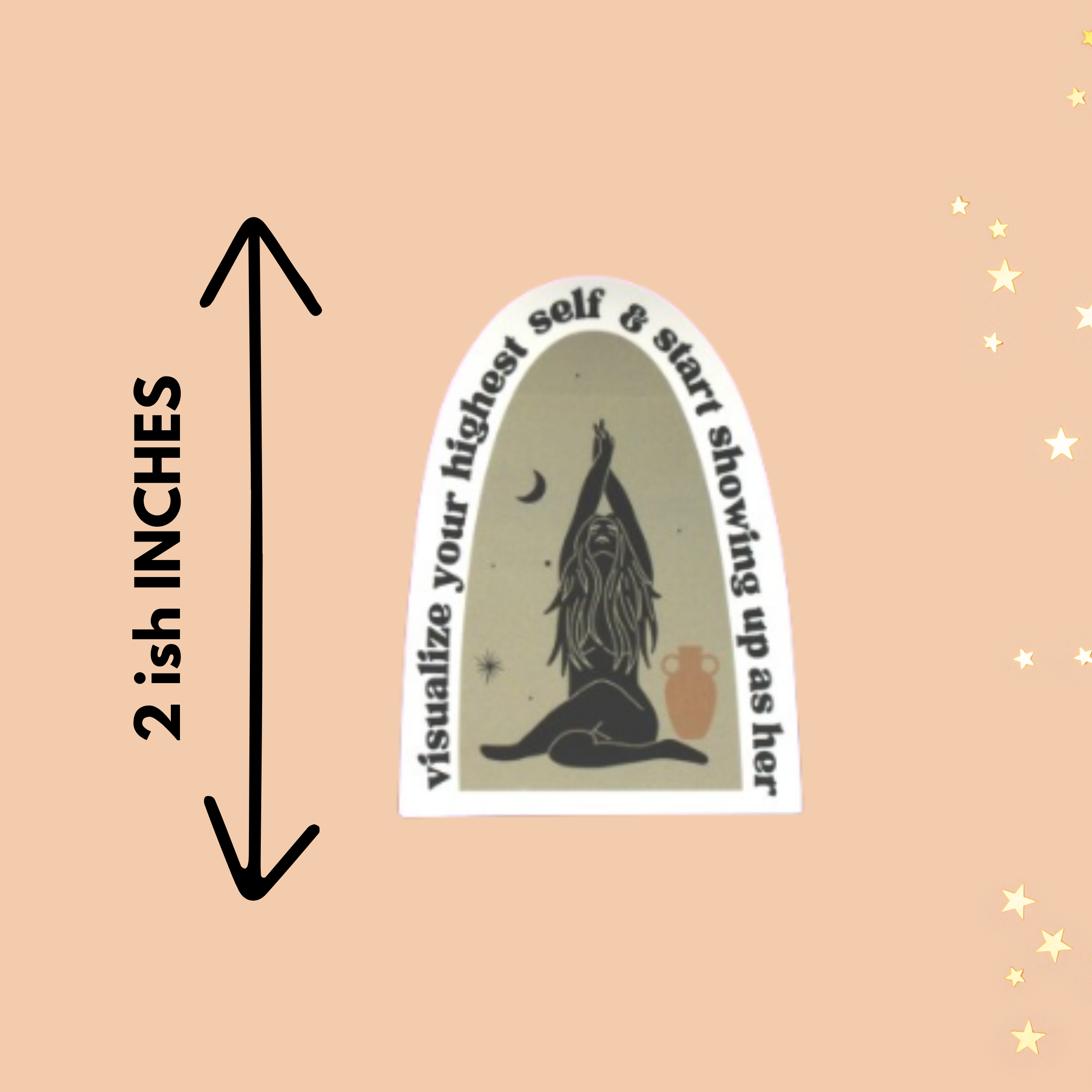 Highest Self Goddess Sticker – As Told By Ellie